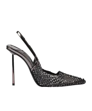 LE SILLA Slingback High Heels - Black