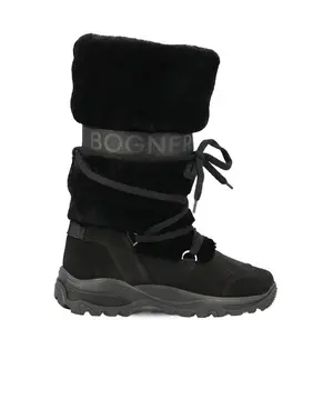 Bogner Logo Strap Snow Boots - Black