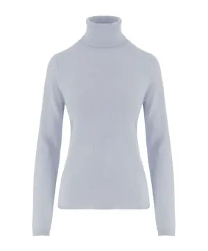 ALLUDE Cashmere Turtleneck Knitted Sweater