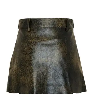 MSGM Belted Skirt