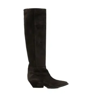 Roberto Del Carlo Pointed-toe Tall Boots - Brown