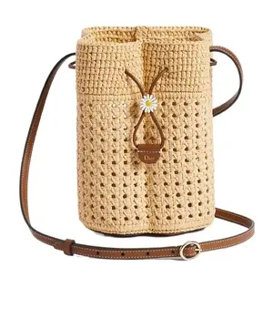 Dior Dioriviera Petit Trèfle Mini Bucket Bag - Nude