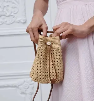 Dior Dioriviera Petit Trèfle Mini Bucket Bag