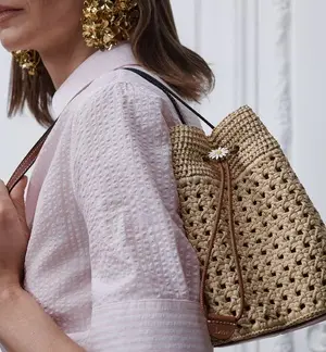 Dior Dioriviera Petit Trèfle Mini Bucket Bag