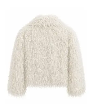 MSGM Faux Fur Coat