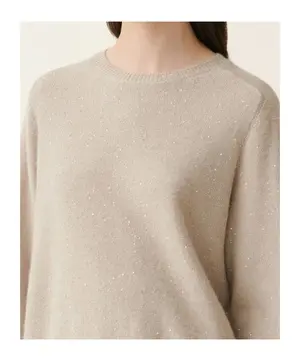 Fabiana Filippi Sequined Wool And Silk Cropped Sweater