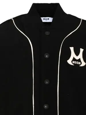MSGM Logo-patch Bomber Jacket