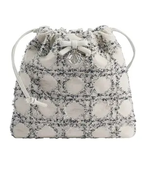 Dior Adiorable Mini Bucket Bag - White/blue