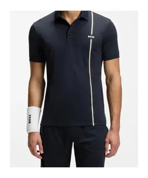 Hugo Boss Toc Game 3 Striped Short-sleeve Polo Shirt