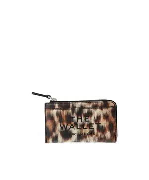Marc Jacobs Top Zip Multi Wallet - Brown Mult