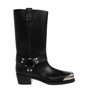 Paris Texas Roxy Leather Boots