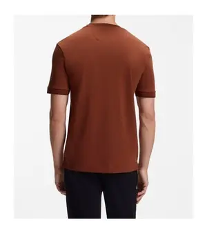 Hugo Boss Logo-plaque Cotton T-shirt