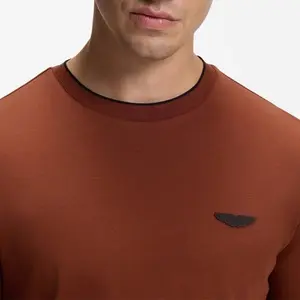 Hugo Boss Logo-plaque Cotton T-shirt