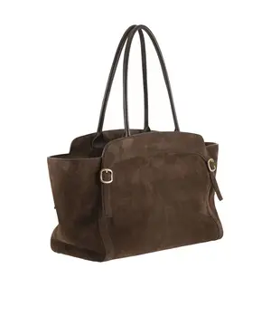Santoni Didi M Suede Tote Bag