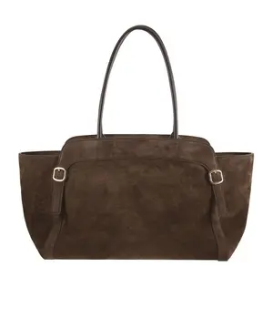 Santoni Didi M Suede Tote Bag