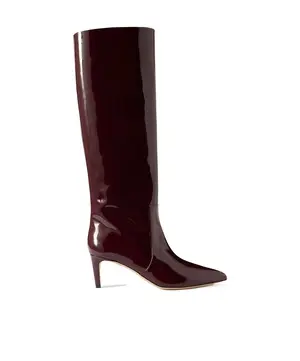 Paris Texas Stiletto Patent-leather Knee Boots