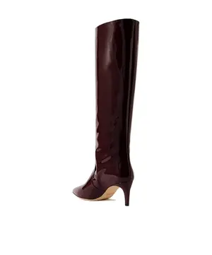 Paris Texas Stiletto Patent-leather Knee Boots