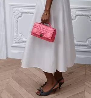 Dior My Tender Top Handle Mini Bag - Pink