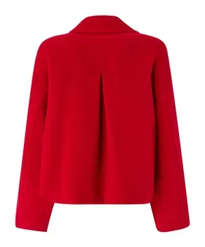 Pinko Cropped Double-breasted Coat
