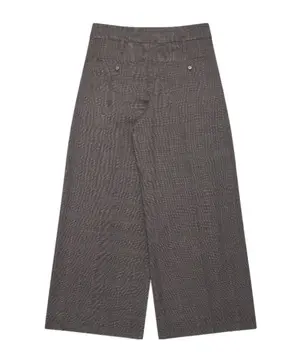 Simone Rocha Peeling Waist Wide Leg Trousers