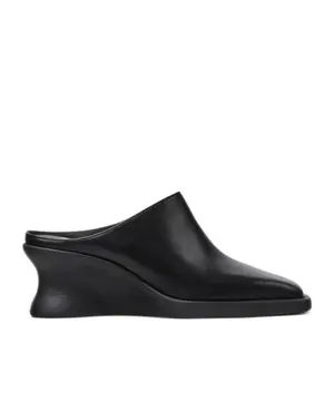 Camper Semi-enclosed Wedge Shoes - Black