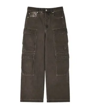 Rick Owens Belt-loop Faded-effect Jeans - Black