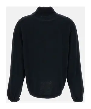 BARRIE Contrast-collar Cashmere Sweater