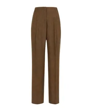 Alberta Ferretti Casual Trousers With Belt Loops