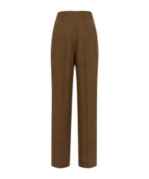 Alberta Ferretti Casual Trousers With Belt Loops