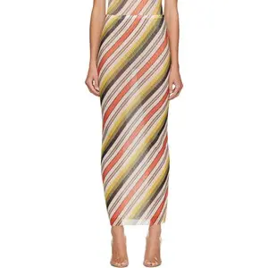 JEAN PAUL GAULTIER Vintage Striped Maxi Dress - No