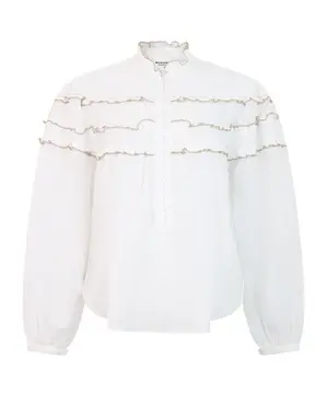Isabel Marant Étoile Ruffled Button-front Blouse