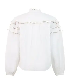 Isabel Marant Étoile Ruffled Button-front Blouse