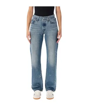 LEVI'S 501 90s Selvedge Straight-leg Jeans - Blue