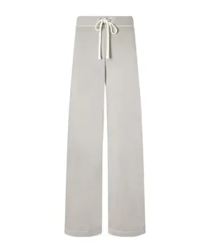 JAMES PERSE Cotton-terry Wide-leg Track Pants