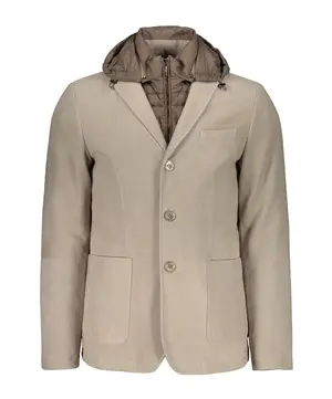 MOORER Bellottour Hooded Blazer Coat