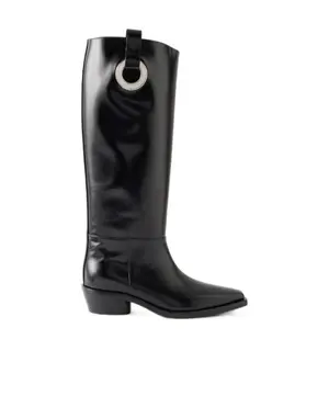 Proenza Schouler Silver-trimmed Leather Boots