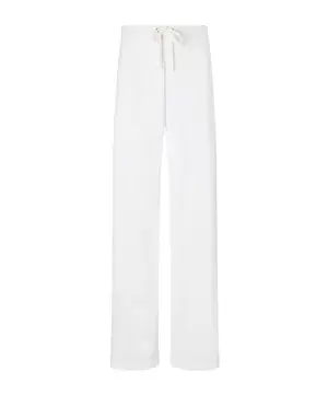 JAMES PERSE Cotton-terry Wide-leg Track Pants - No