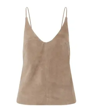 ST. AGNI Soft Suede Camisole