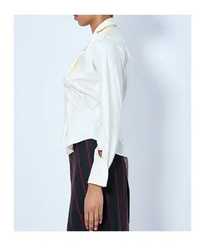 VIVIENNE WESTWOOD Drunken Draped Long Sleeved Shirt