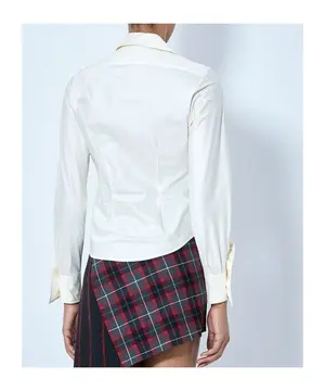 VIVIENNE WESTWOOD Drunken Draped Long Sleeved Shirt