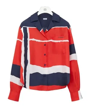 LOEWE Pyjama Blouse In Silk