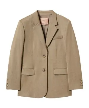 TWINSET Matte-satin Blazer - Nude