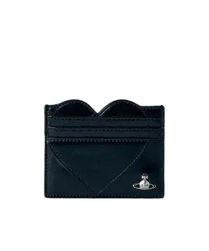 VIVIENNE WESTWOOD Heart Card Holder - Black
