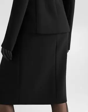 Dolce & Gabbana Double Wool Skirt