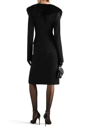 Dolce & Gabbana Double Wool Skirt
