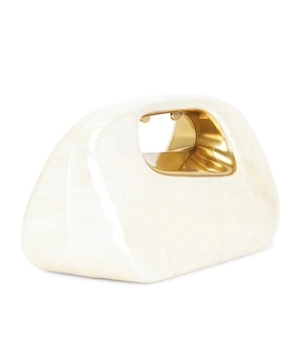 Cult Gaia Amara Clutch - Ivory