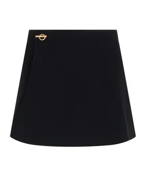 Cult Gaia Wrap Mini Skirt - Black