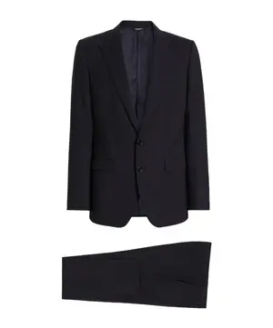 Dolce & Gabbana Peak-lapel Single-breasted Suit - Blue