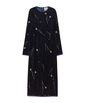 FORTE_FORTE Velvet Midi Dress - No