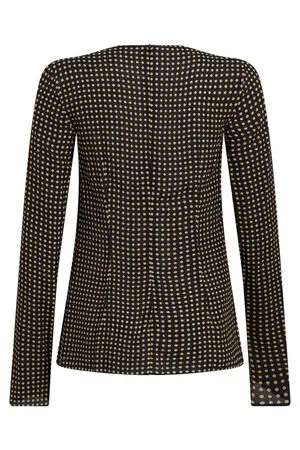 Philosophy Di Lorenzo Serafini Gathered Polka-dot Top